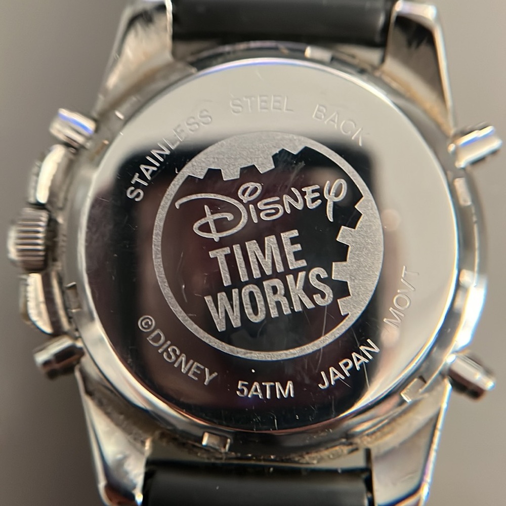 Disney Time Works Chronograph Mickey Mouse Watch - Gem
